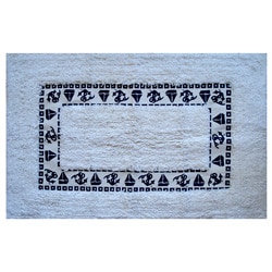 Anchor Nautical Bathroom Rug (1'9 x 2'10) - Bed Bath & Beyond - 4392764