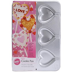 Wilton 6-cavity Heart-shaped Cookie Pan - Bed Bath & Beyond - 4408665