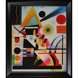 Wassily Kandinsky 'Balancement' Oil Painting on Canvas - Bed Bath ...