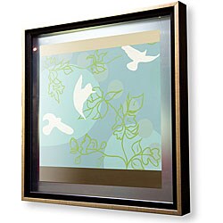 Gallery Direct Darvin Jones 'Hummingbird in Green I' Framed Acrylic Art ...