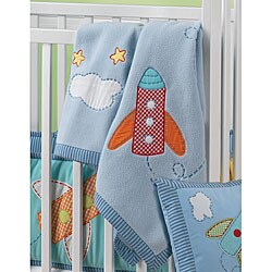 Sumersault Rocket Baby Blanket - Bed Bath & Beyond - 4587881