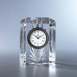 Waterford Colonnade Small Crystal Clock - Bed Bath & Beyond - 4604462