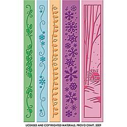 Provo Craft Cuttlebug 5x7 Winter Embossing Border - Bed Bath & Beyond ...