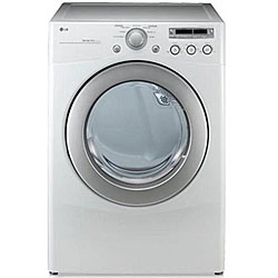 LG 7.1-cubic-foot White Electric Front-control Dryer - Bed Bath ...