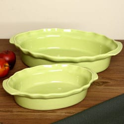 Appolia 'Espirit de Cuisine' Signature 2-piece Lime Green Bakeware Set ...