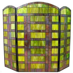 Tiffany Mission Style Fireplace Screen - Bed Bath & Beyond - 4687999