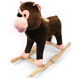 Plush Brown Rocking Monkey - Bed Bath & Beyond - 4694479