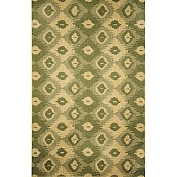 Diamond Green Rug (3'3 x 4'11) - Bed Bath & Beyond - 4732936