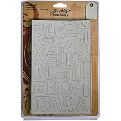 Grungeboard Alphabet Soup Letters/Digits/Punctuation - Bed Bath ...