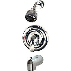 Moen Adler Collection Single-handle Chrome Tub/ Shower Faucet - Bed ...
