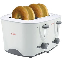 Sunbeam White 4-slice Wide Slot Toaster - Bed Bath & Beyond - 4823653