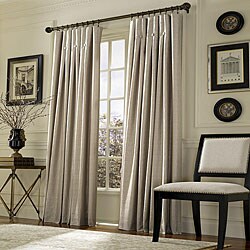 Palace Damask Button 84-inch Window Panels - Bed Bath & Beyond - 4831841