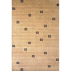 Katiana Beige Wool Rug (2'6 x 12') - 2'6" x 12' Runner - Bed Bath ...