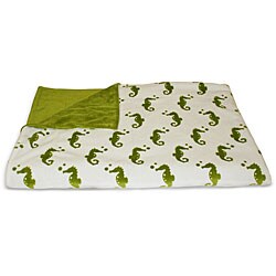 Anne Marie Seahorse Throw - Bed Bath & Beyond - 4851799