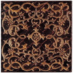Gold Scroll Wood Wall Tile - Bed Bath & Beyond - 5093389