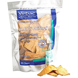 30-count Medium CET HEXtra Premium Oral Hygiene Dog Chews (Pack of 3 ...