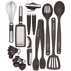 KitchenAid Black Kitchen Gadget 17-piece Set - Bed Bath & Beyond - 5110685