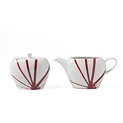 Mikasa Pure Red Sugar and Creamer Set - Bed Bath & Beyond - 5113875