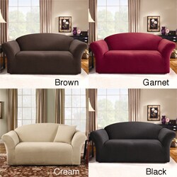 Sure Fit Stretch Greek Key Sofa Slipcover - Bed Bath & Beyond - 5134898