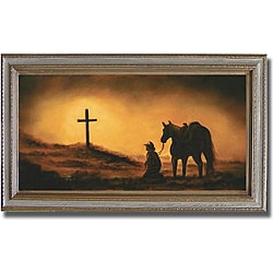 Judith Durr 'Reverence II' Framed Canvas - Bed Bath & Beyond - 5184392