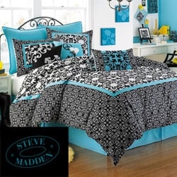 Steve Madden Alexa Queen-size Duvet Cover Set - Bed Bath & Beyond - 5272507