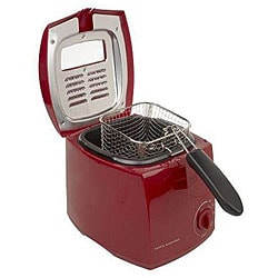 Cooks Essentials K26159 1.3 qt. Nonstick Removable Bowl Deep Fryer Refurbished