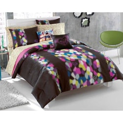 Roxy Madison 7-piece Twin XL-size Bed in a Bag with Sheet Set - Bed ...