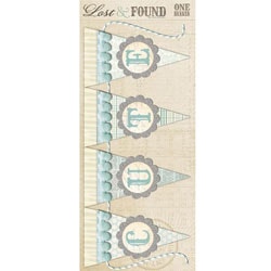 My Mind's Eye 'Lost and Found' Banner Diecut - Bed Bath & Beyond - 5521782