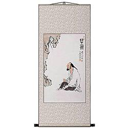 'The Philosopher' Wall Art Scroll Painting (China) - Bed Bath & Beyond ...