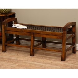 Colombian Inspiration Wooden Bench (Indonesia) - Bed Bath & Beyond ...