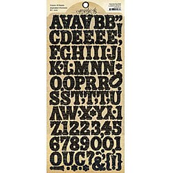 Graphic 45 Staples Alphabet Stickers - Bed Bath & Beyond - 5749324