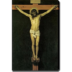 Diego Velazquez 'Christ on the Cross' Canvas Art - Bed Bath & Beyond ...