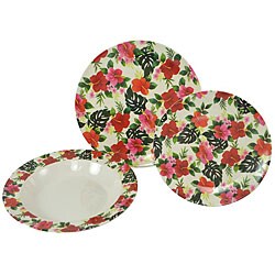 Tango Hawaii 12-piece Dinnerware Set - Bed Bath & Beyond - 6008737