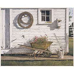David Doss 'Simple Backyard Pleasures' Art Block Print - Bed Bath ...