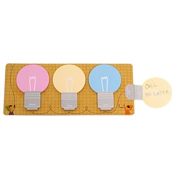 Pack of 2 Paper Light Bulb Post-It Notes (Hong Kong) - Bed Bath ...