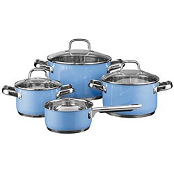 Elo Classic Color Stainless Steel 7-piece Cookware Set - Bed Bath ...