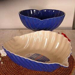 Appolia French Marine Ceramic 2-pc Bakeware Set - Bed Bath & Beyond ...