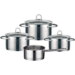 Elo Profi Classic Collection 7-piece 18/10 Stainless Steel Cookware Set ...