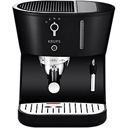 Krups XP420050 Black Perfecto Espresso Machine with Precise Tamp - Bed ...
