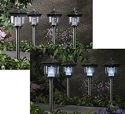 Teardrop Solar Lights (Set of 4) - Bed Bath & Beyond - 1536772