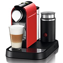 Nespresso Red CitiZ & Milk Espresso Machine (Refurbished) - Bed Bath ...