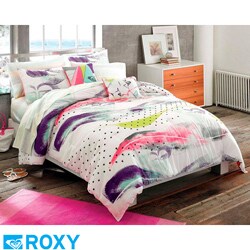 Roxy Shadow 9-piece Full-size Bed in a Bag with Sheet Set - Bed Bath ...