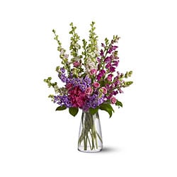 Teleflora Elegant Ensemble Hand-arranged Flower Bouquet - Bed Bath ...