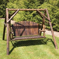 Northwoods Log Swing/ Frame - Bed Bath & Beyond - 6996668