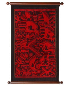 Jalq'a Wool Scroll Tapestry (Bolivia) - Bed Bath & Beyond - 1519918