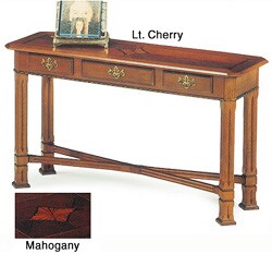'Westminster' Console Table (Mahogany Finish) - Bed Bath & Beyond - 14584