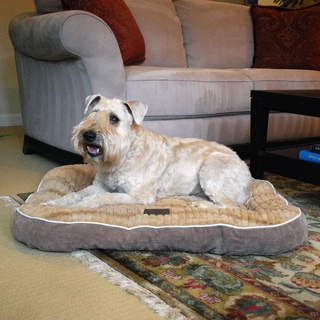Stuft Luxe Mat Orthopedic Memory Foam Dog Bed - Bed Bath & Beyond ...