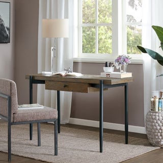 Madison Park Packer Natural Multi/ Black Writing Desk - Bed Bath ...
