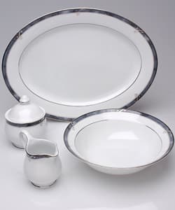 Nikko Moonstone Formal China 5-pc. Completer Set - Bed Bath & Beyond ...