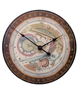 Clockworks 23-inch Clock - Bed Bath & Beyond - 1438591